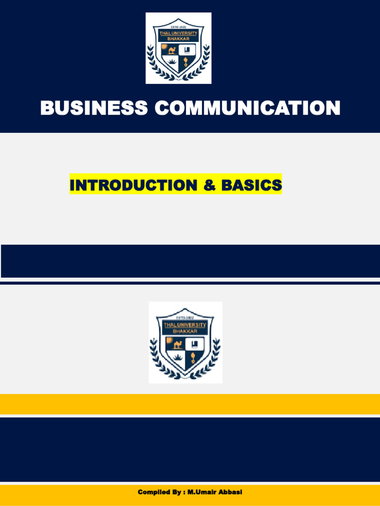 Flow of Communication, Hurdles, Types | PDF | Communication | Information