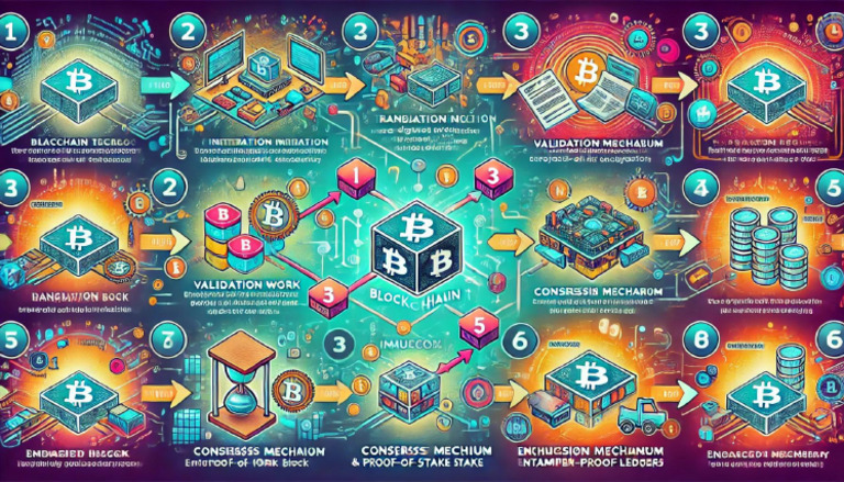 Blockchain Technology Process | PDF