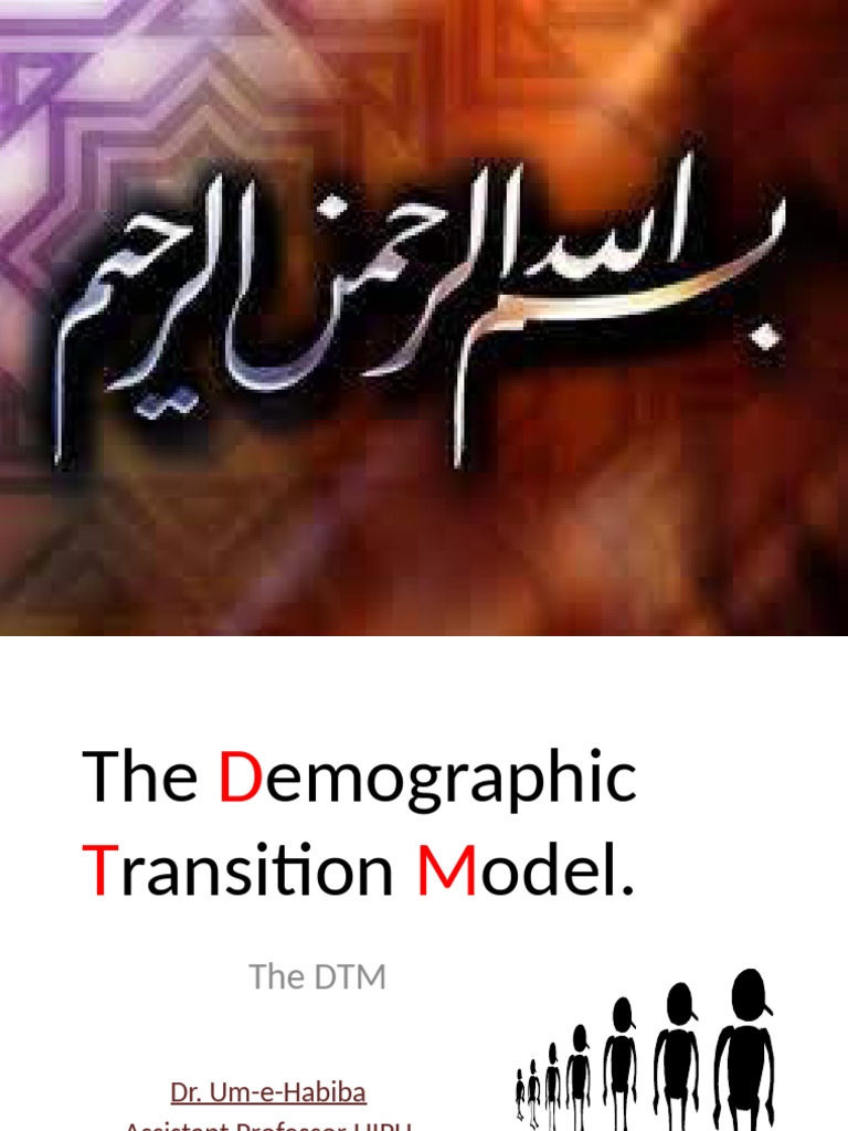 Demography Lec 3. Demographic Transition Model | PDF | Birth Rate ...