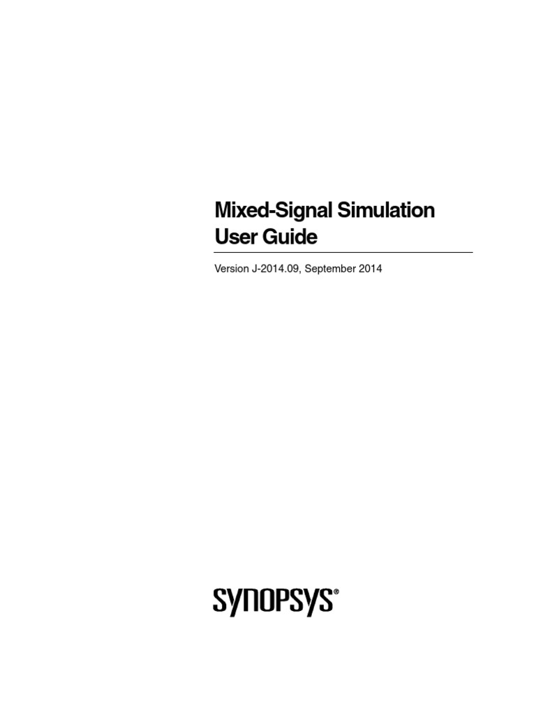MSDV User Guide | PDF | License | Vhdl