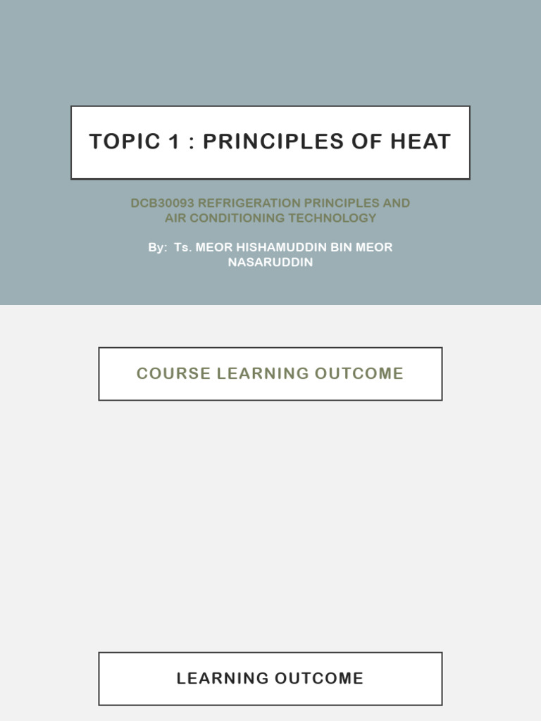 Heat Transfer Principles in Refrigeration | PDF | Heat | Liquids