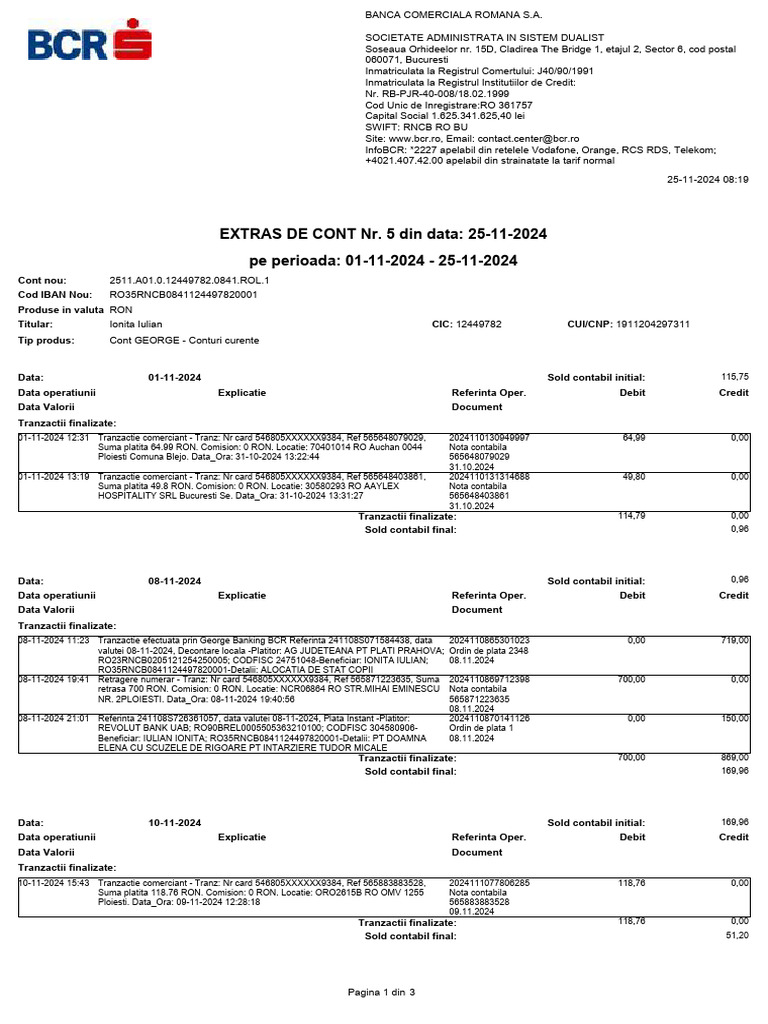 Extras de Cont - 20241125 - 082037 | PDF