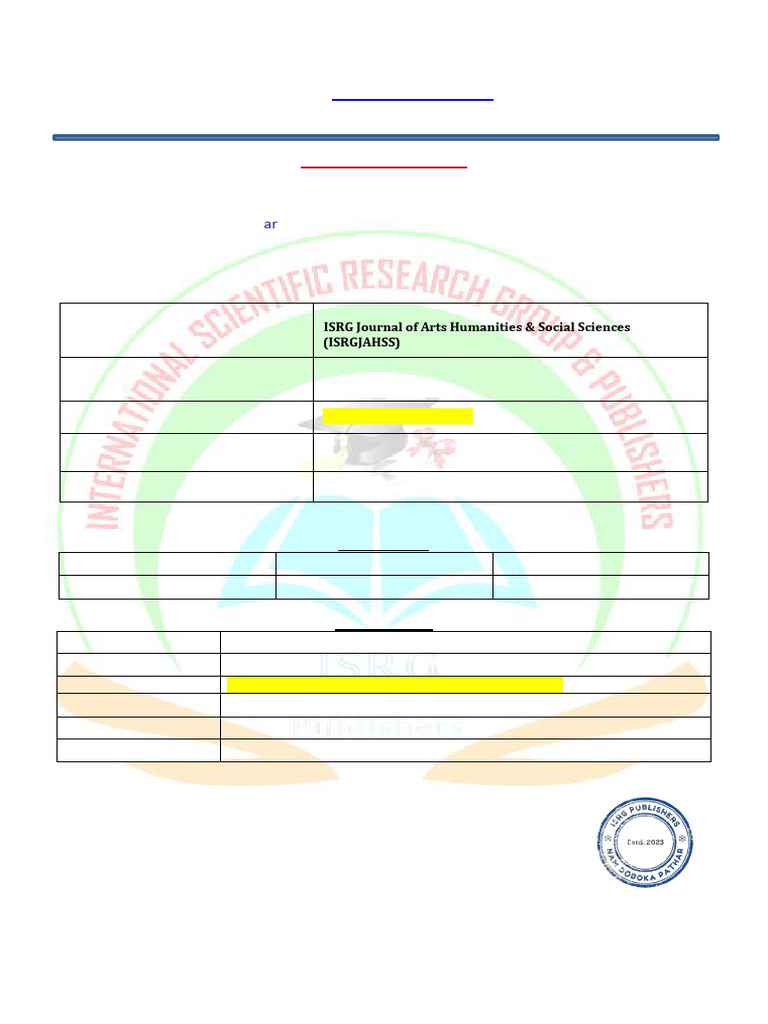 Acceptance Letter | PDF