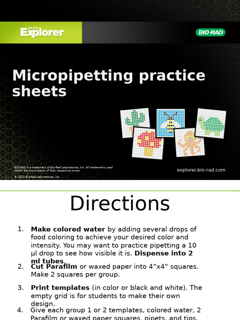 Micropipetting | PDF