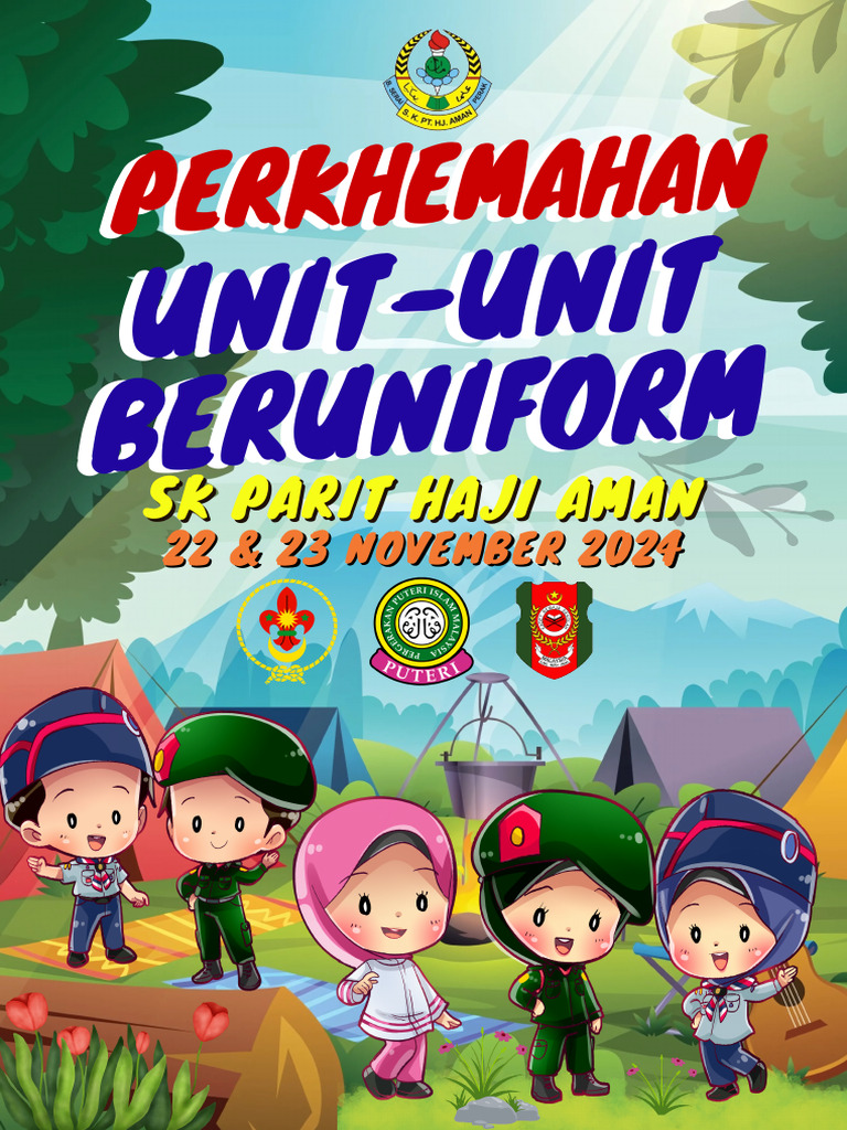 Buku Program Perkhemahan Unit Beruniform Skpha 2024 | PDF