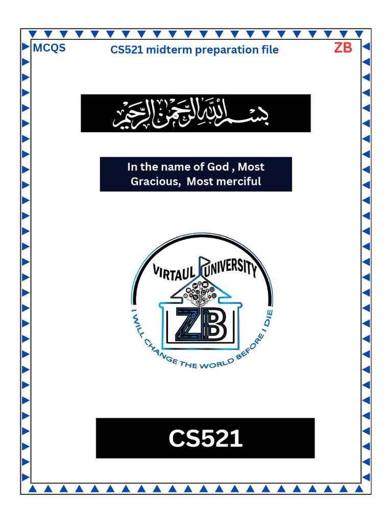 CS521 Midterm Preparation File by ZB | PDF | Time Complexity | Algorithms And Data Structures