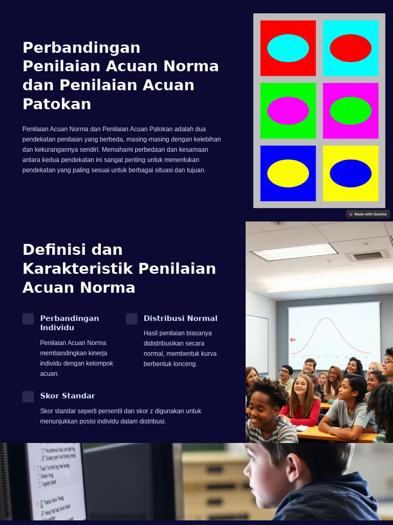 Perbandingan Penilaian Acuan Patokan dan Norma | PDF