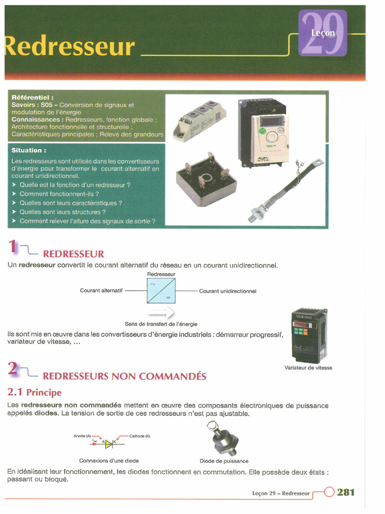 7L29 Redresseur | PDF