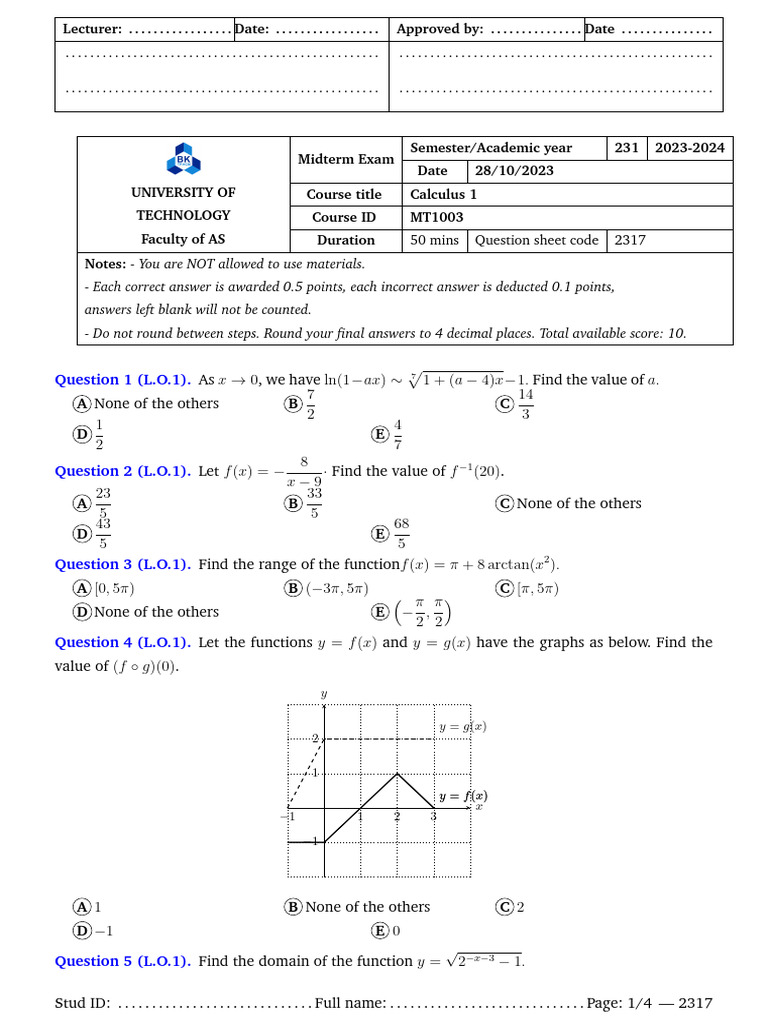 Calculus 1 | PDF | Calculus | Mathematical Concepts Calculus 1 | PDF | Calculus | Mathematical Concepts