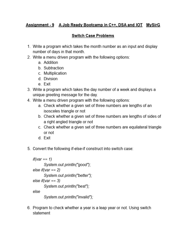 Assignment - 9 Updated | PDF