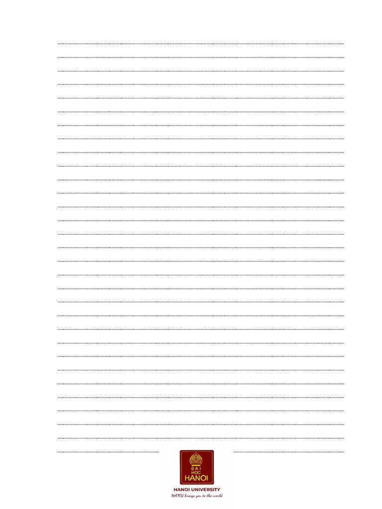 Giấy kẻ ngang bài thu hoạch SHCD 2024 | PDF