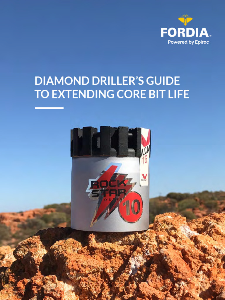 Diamond Drillers Guide Extending Core Bit Life | PDF | Drilling | Borehole