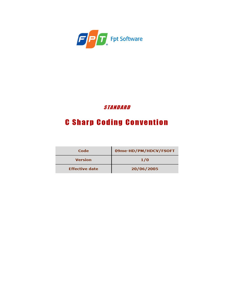 Bai Tap Thuc Hanh 2 - Standard - CSharp Coding Convention - 2 - 20241110180742 | PDF | C Sharp ...