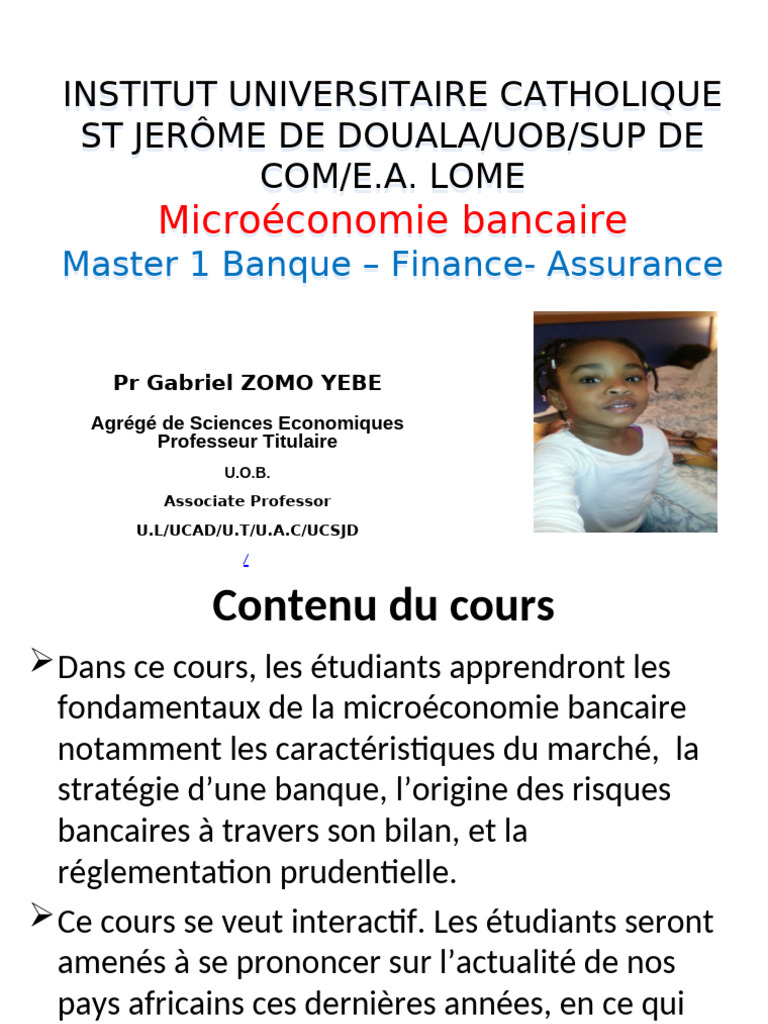 Cours de Micro Bancaire 2021 | PDF | Banques | Bâle II