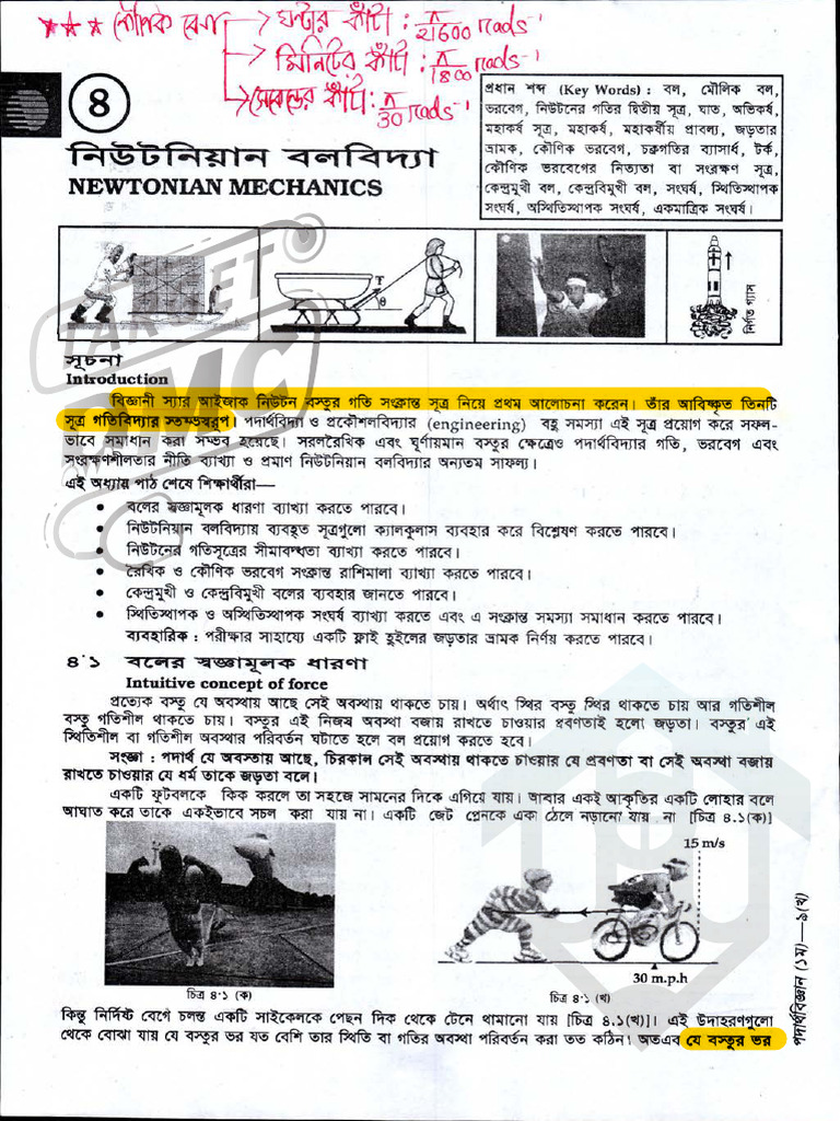 Chapter 04 Newtonian Mechanics | PDF