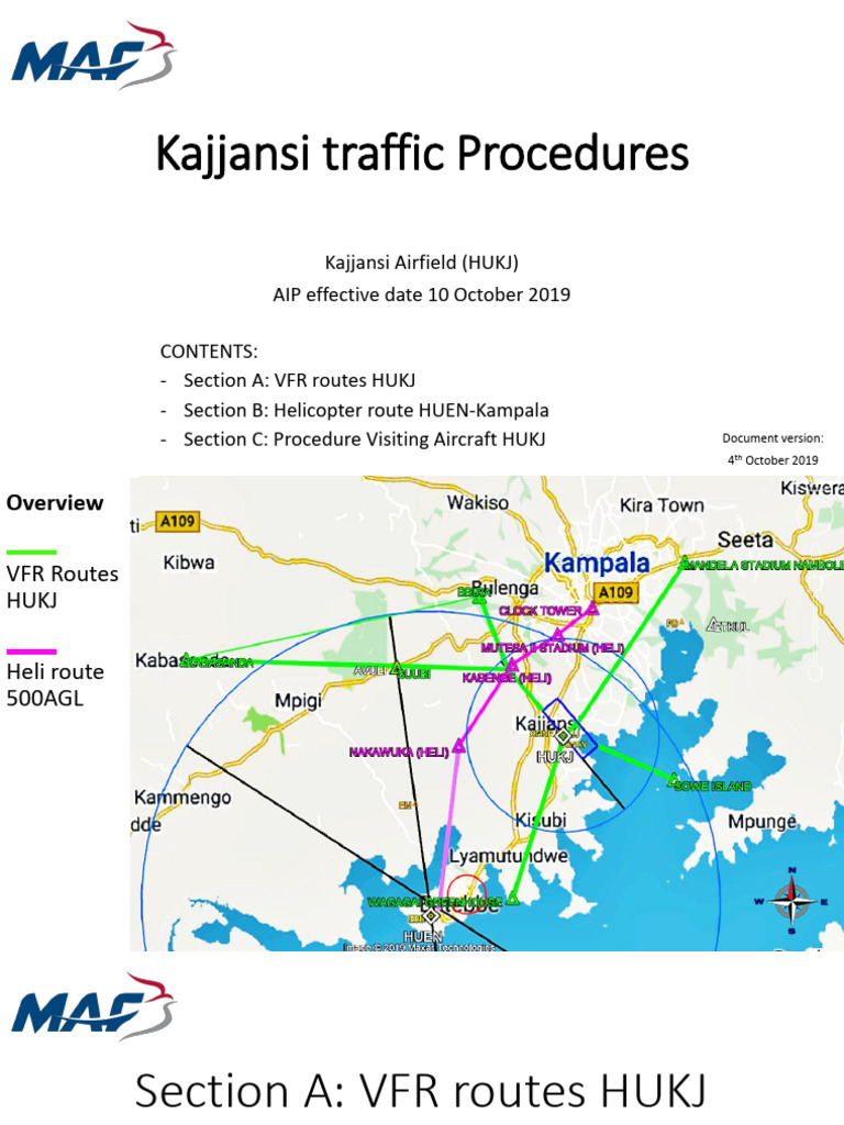 Flight Procedures Kajjansi | PDF | Visual Flight Rules | Aviation