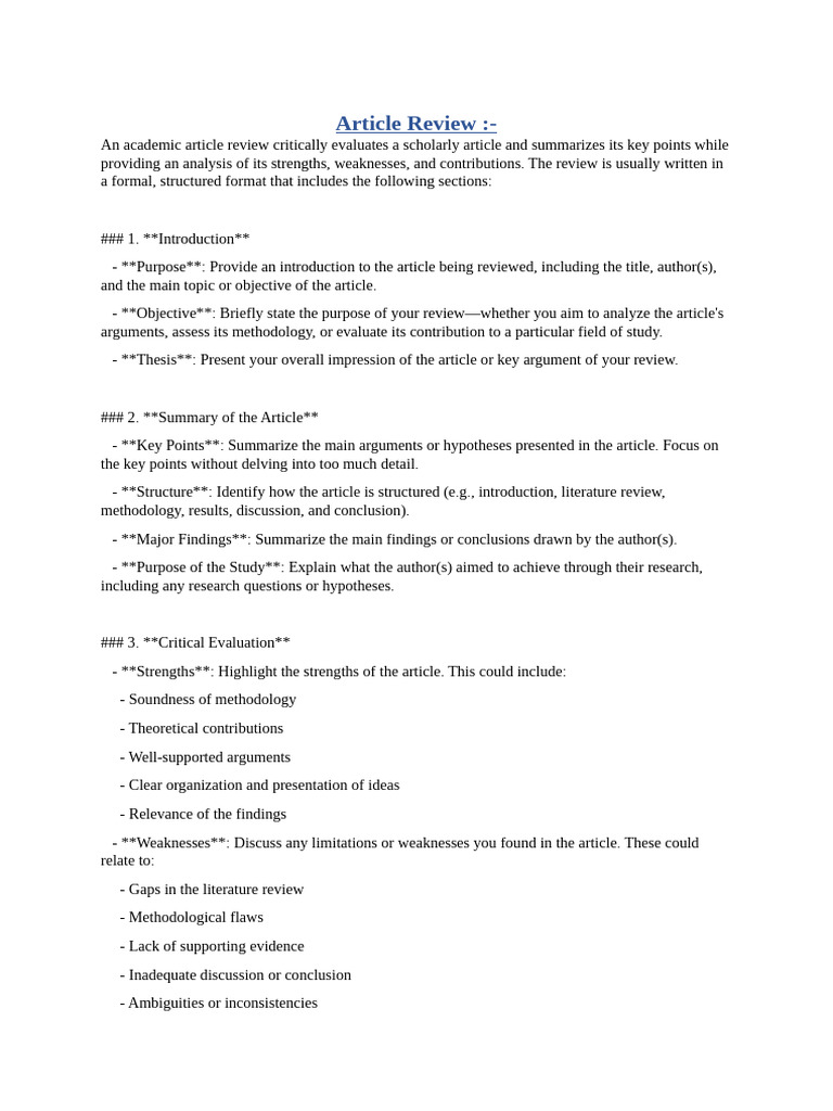 Format | PDF | Methodology | Citation