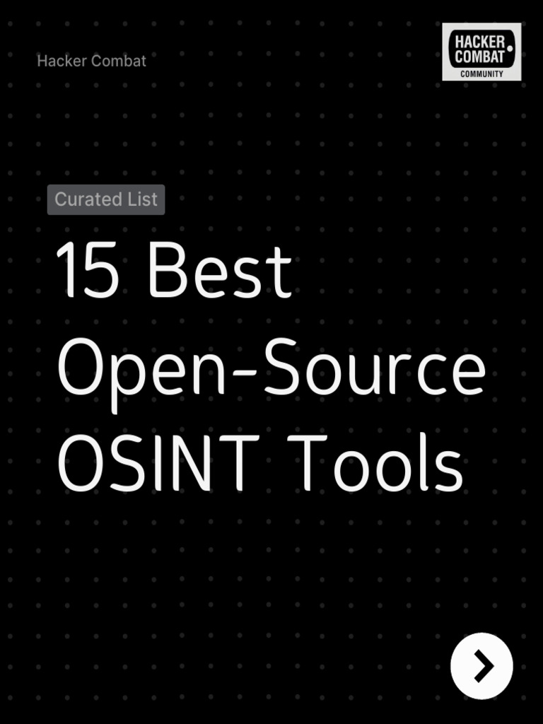 OSINT Tools for Cybersecurity Pros | PDF | Malware | Metadata
