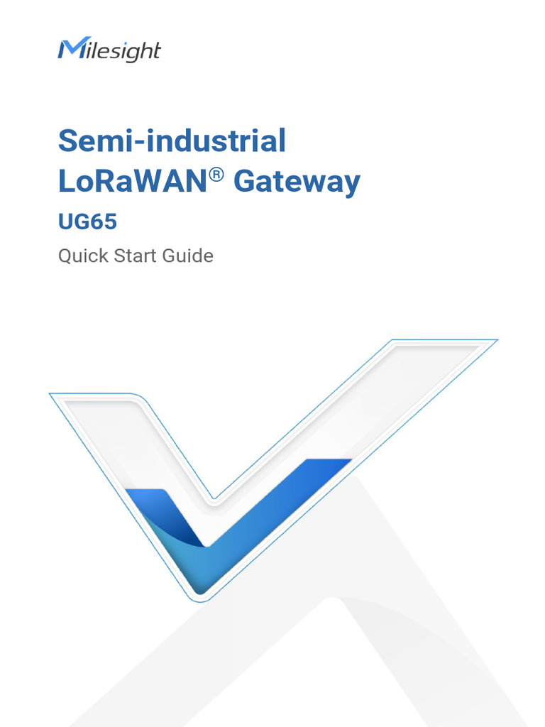 Ug65 Quick Guide en | PDF | Computer Network | Ip Address