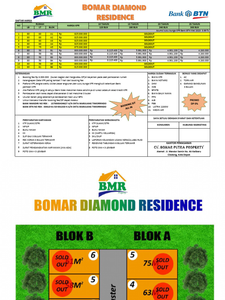 Bomar Diamond Residence | PDF