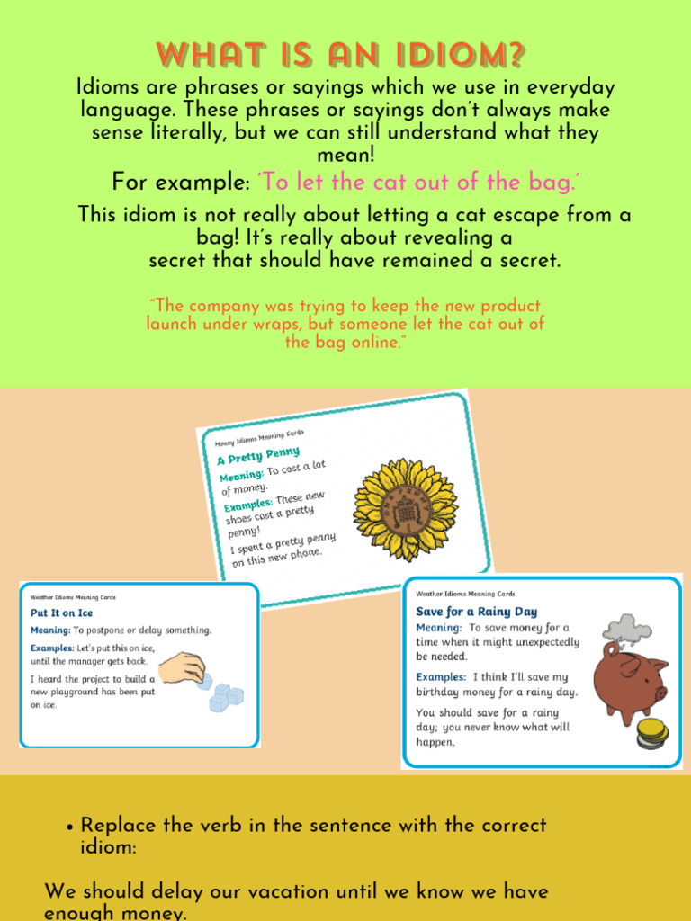 What Is An Idiom | PDF | Idiom