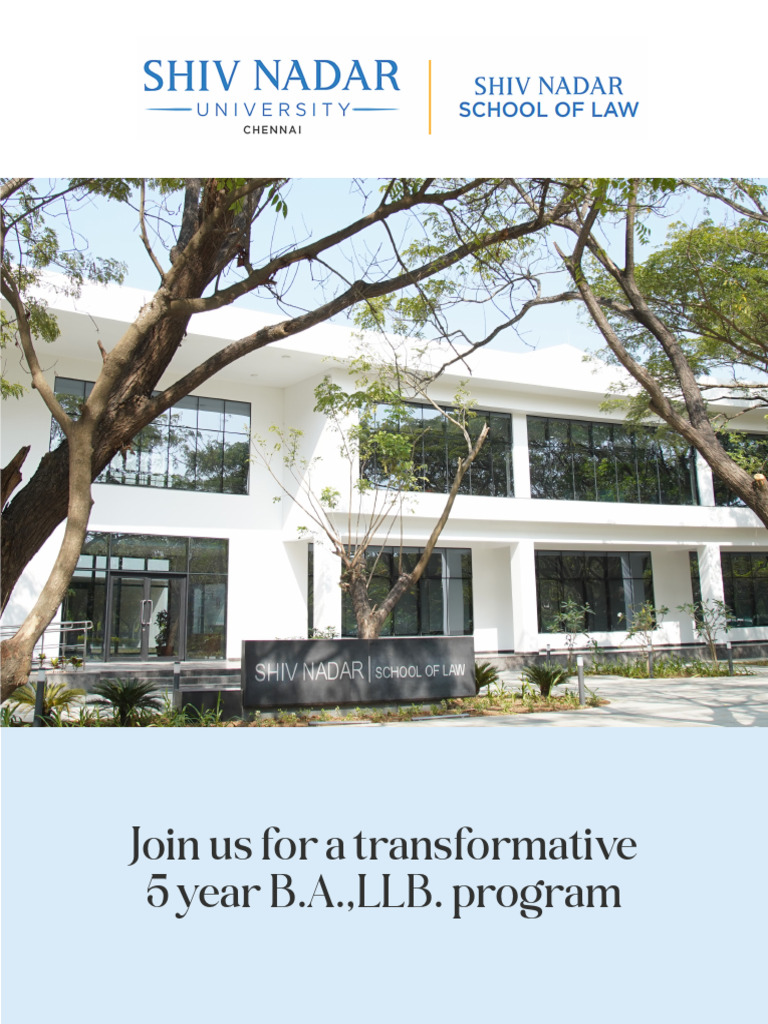 SNU Brochure | PDF | Academic Degree | Qualifications