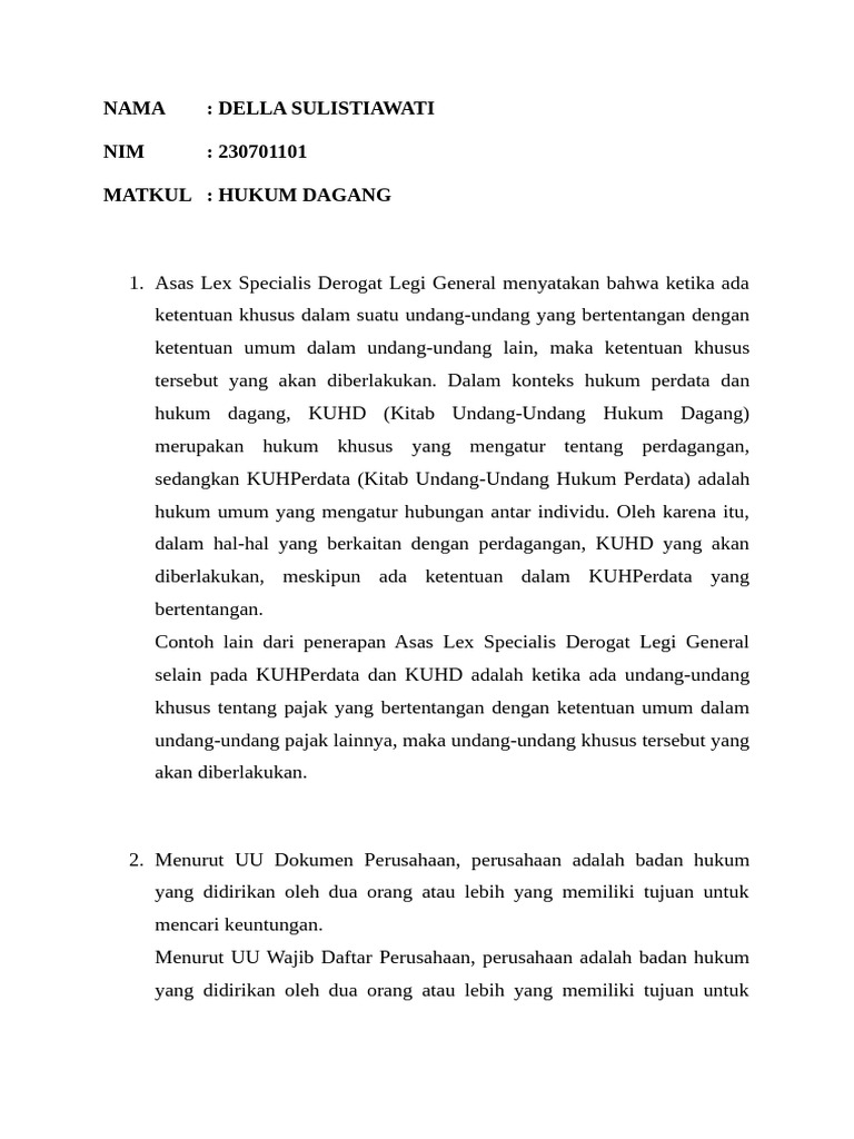 Teks Ulasan Della | PDF