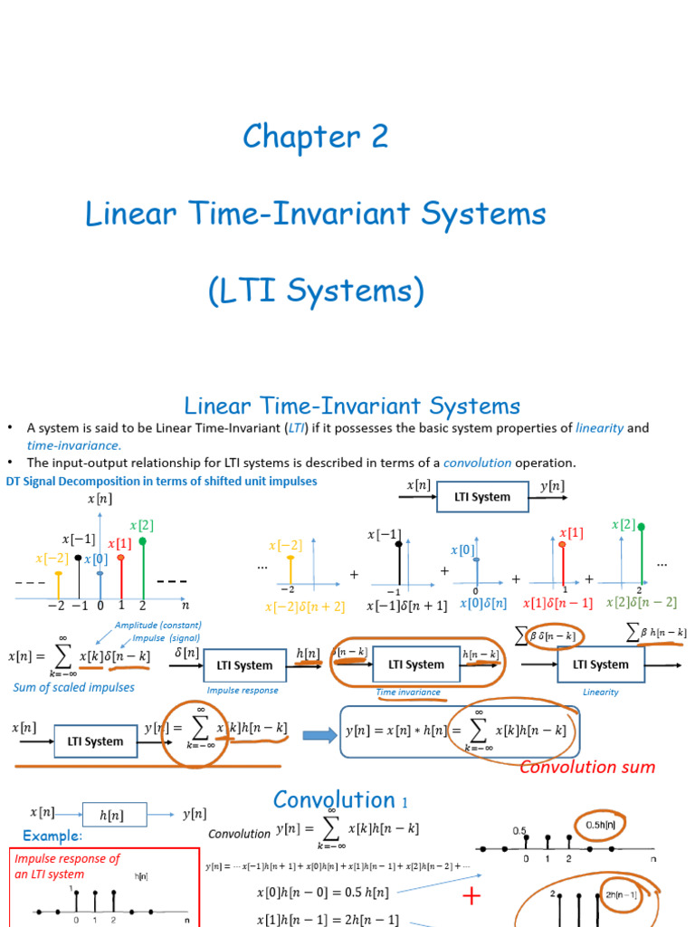 Linear Time-Invariant Systems | PDF | Mathematical Objects | Mathematical Analysis