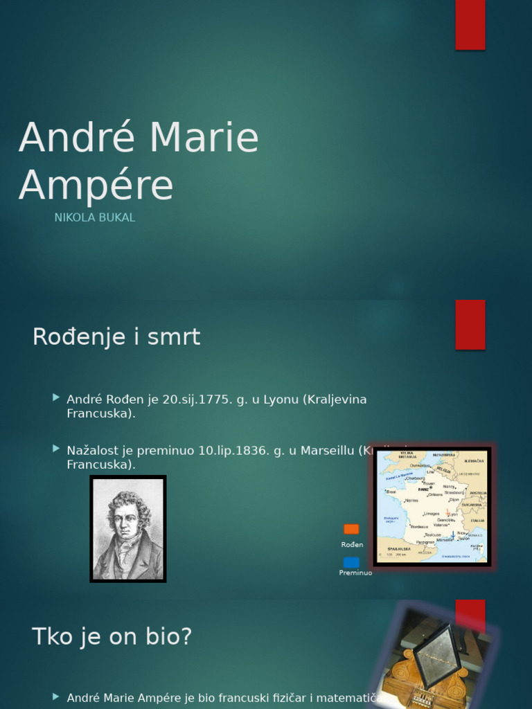André Marie Ampére | PDF
