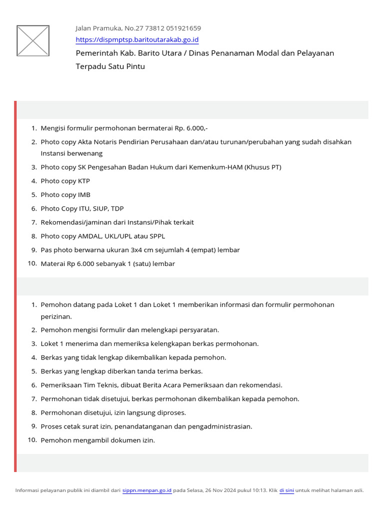 Unduh Standar Pelayanan - Rekomendasi Pembangunan SPBU APMS | PDF