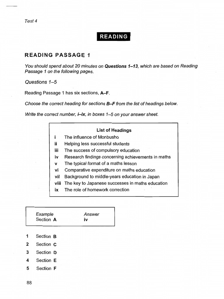 2021 Final Test - Reading | PDF