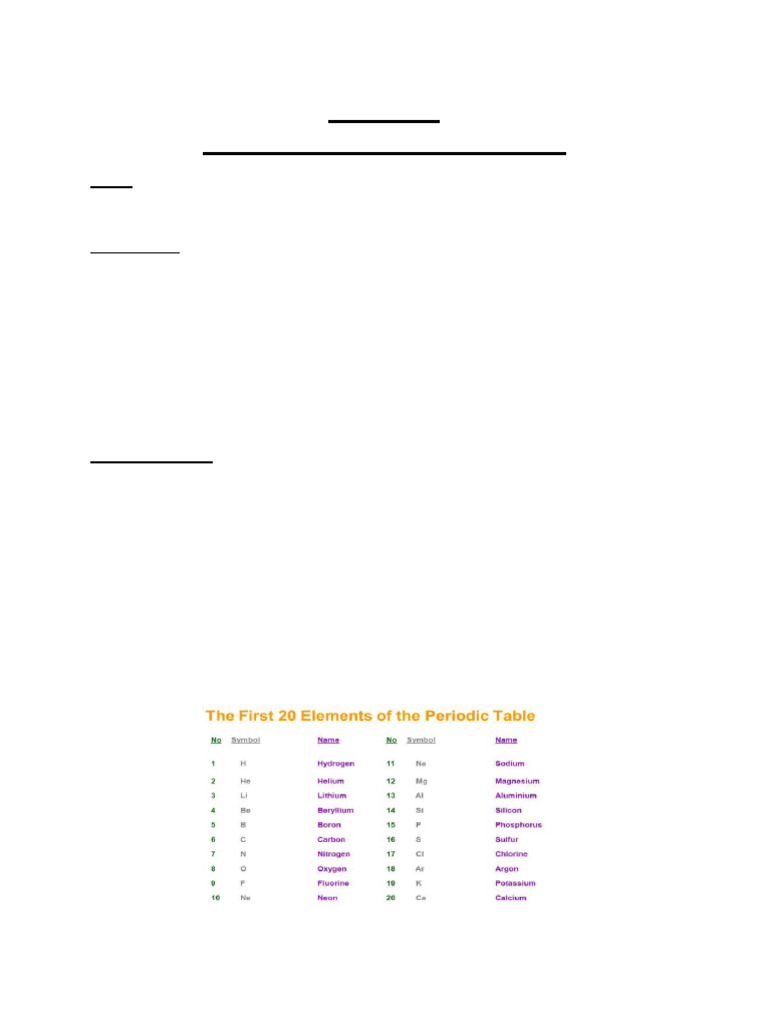 Grade-9 Chapter 3and 4 Combined Notes (2024) Revised | PDF | Ion ...