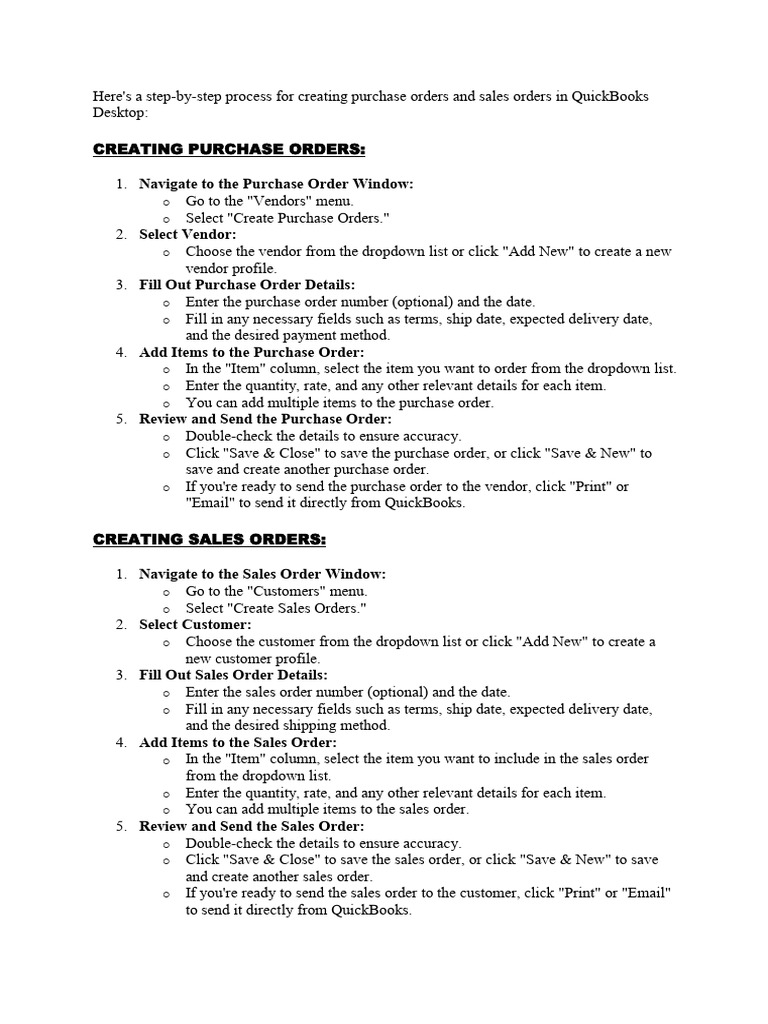 Purchase Orders Sales Orders Create Sale Receipts | PDF | Receipt ...