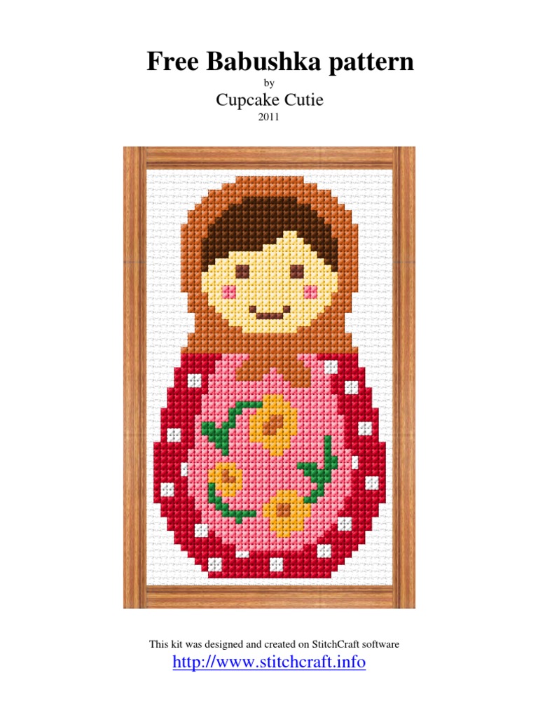 Free Babushka Pattern | PDF | Sewing | Handicrafts