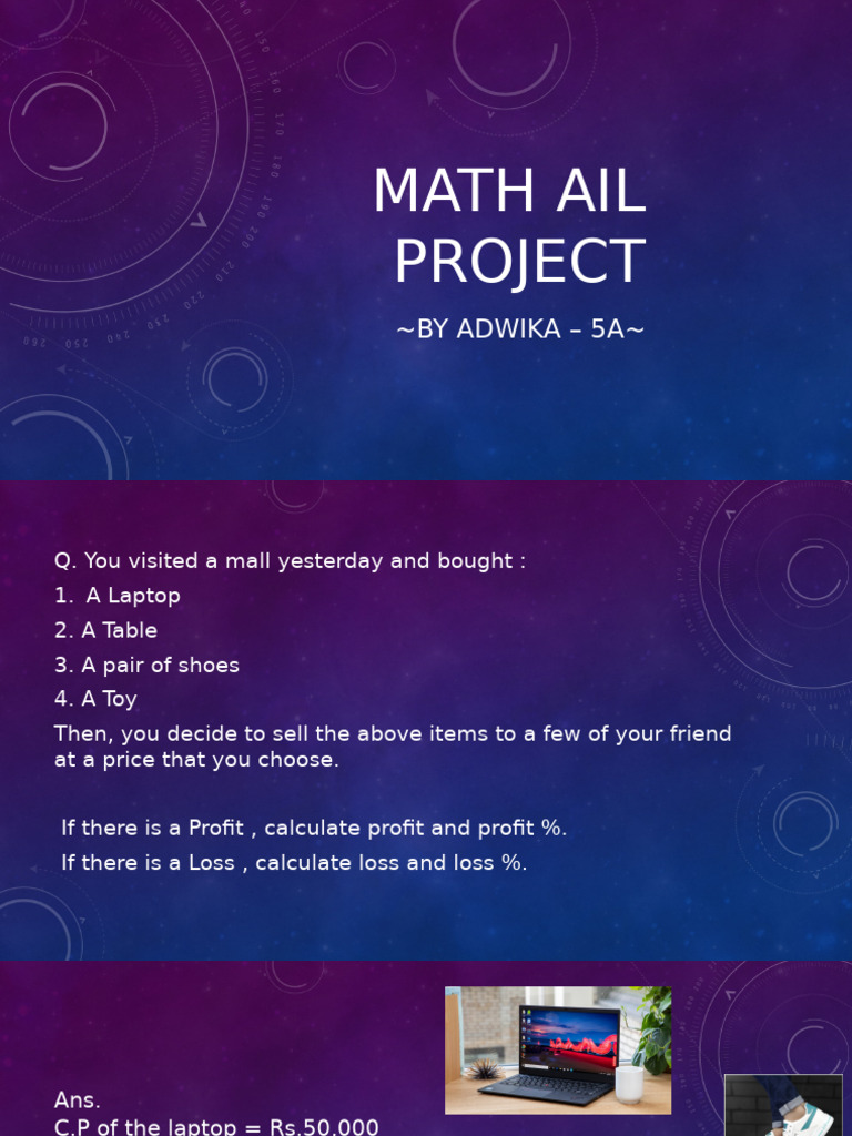 Math AIL Project | PDF