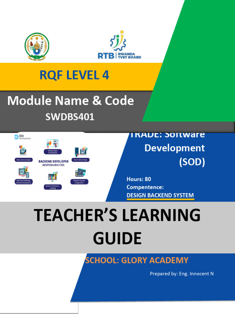 Back End Design NOTES | PDF | Databases | World Wide Web