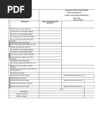 Daily Ventilator Maintenance Checklist | PDF