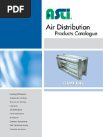 Fire Damper Model 0160 Manual | PDF | Duct (Flow) | Drywall