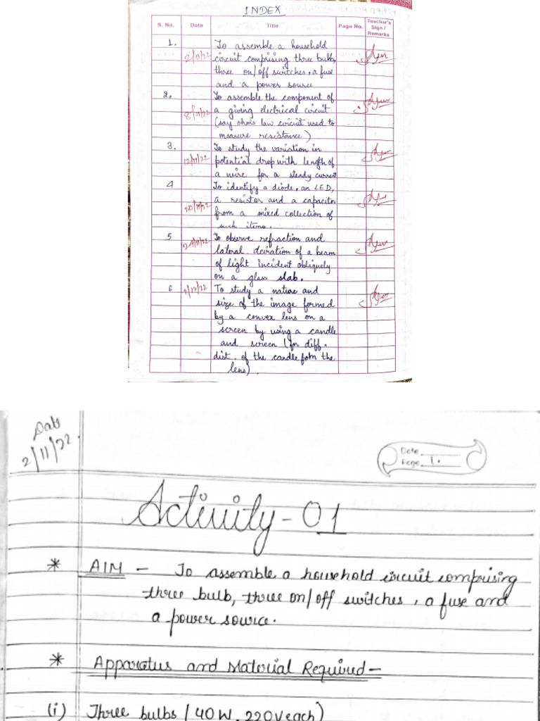 Activities Class 12 Physics | PDF