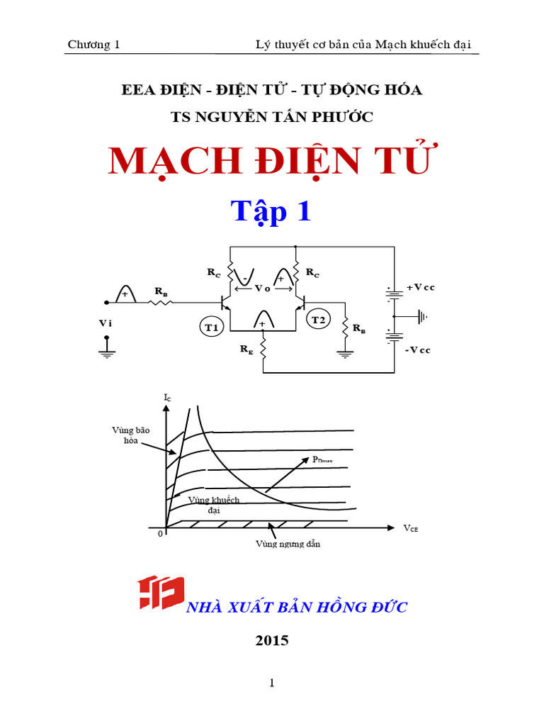 Chuong 1 MACH DIEN TU 1 | PDF