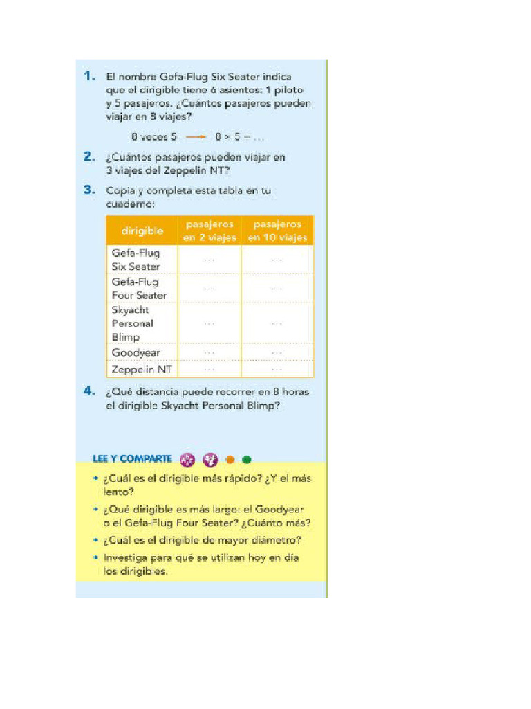Repaso Multiplicaciones Tercero Mate | PDF