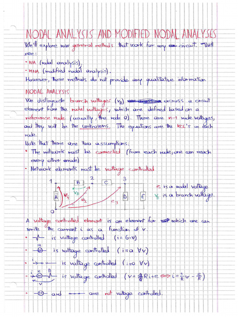 Nodal Analysis | PDF