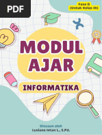Modul Ajar Deep Learning Informatika Kelas 9 SMP Terbaru 2025 | PDF