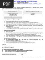 Annual Physical Examination (APE) FAQs | PDF