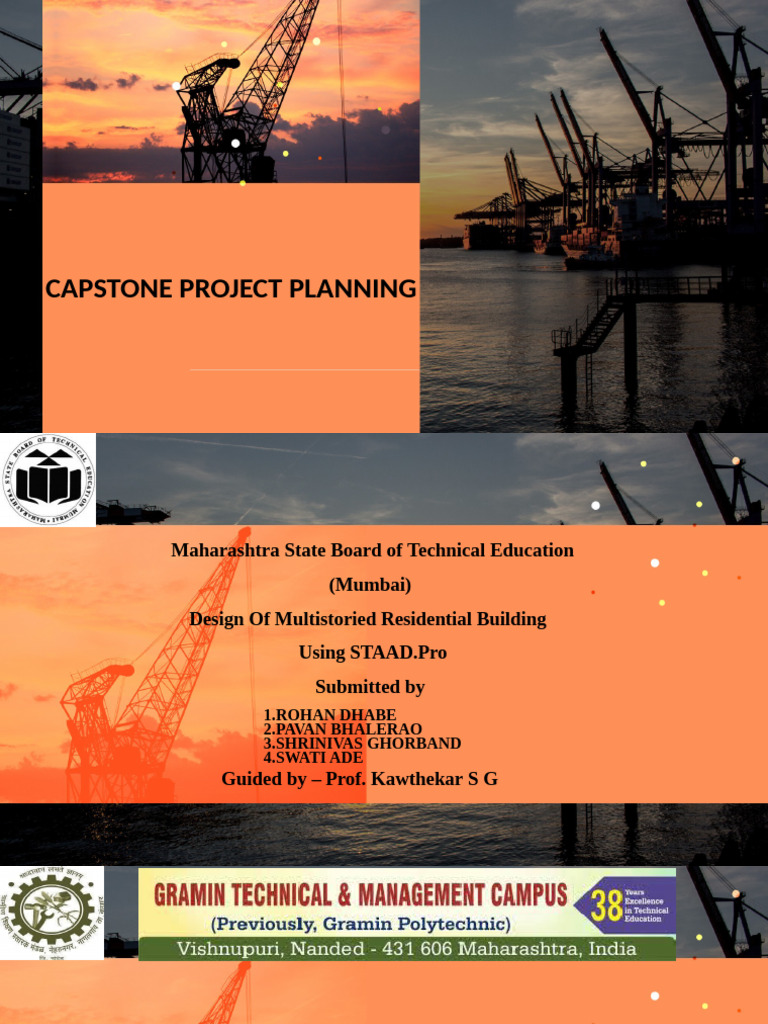 Capstone Project Planning | PDF | Beam (Structure) | Column