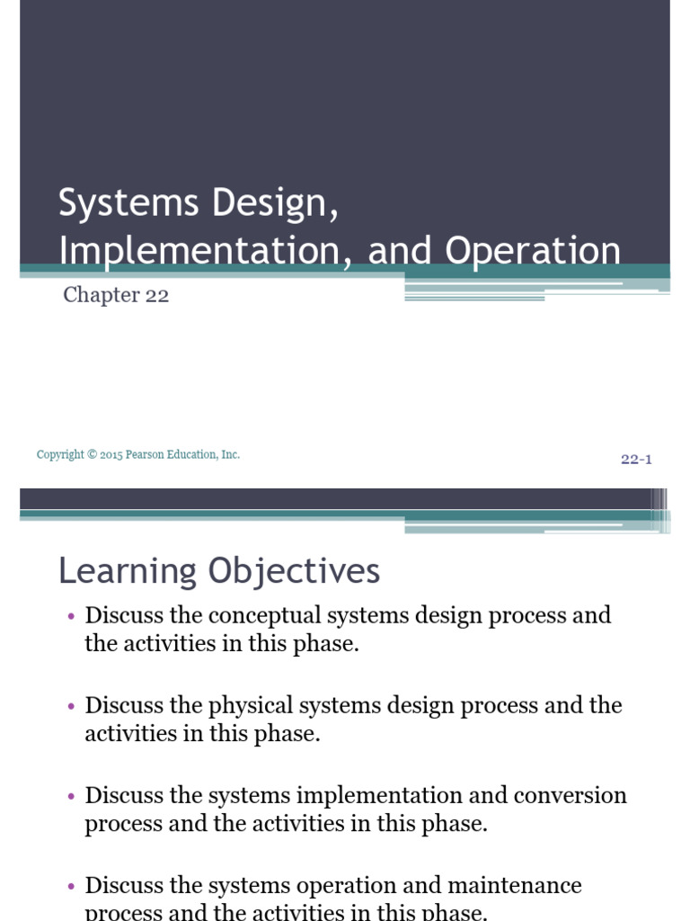 System Design, Implementation Dan Operation | PDF | System | Computer ...