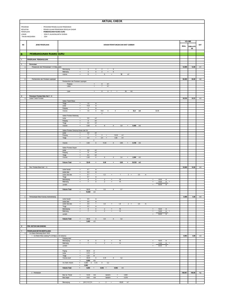 Actual Check Ruang Guru | PDF
