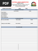 Score Sheet Soccer | PDF