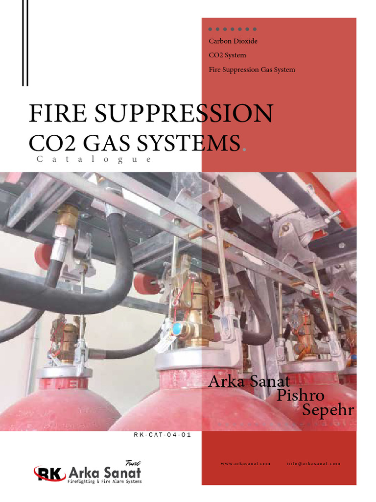 CO2 Fire Suppression System Overview | PDF | Valve | Carbon Dioxide