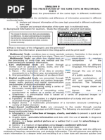 LESSON 3 - Eng 8 - Multimodal Texts | PDF | Communication | Human ...